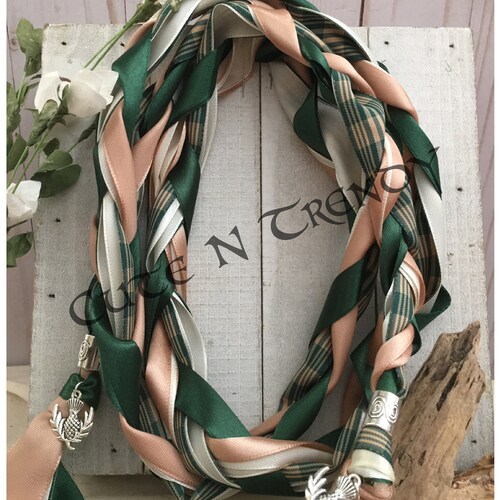 Handfasting Irish Wedding Tartan Ribbon Ceremony Unity Cord - Etsy