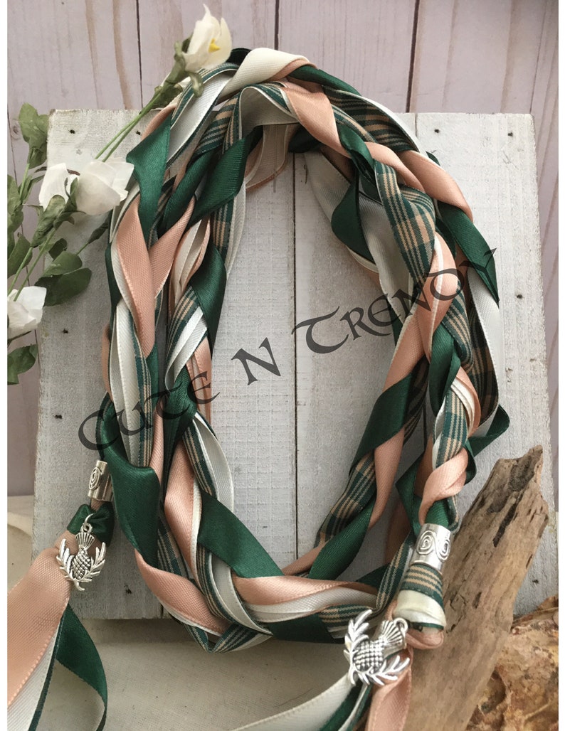 Handfasting Irish Wedding Tartan Ribbon Ceremony Unity Cord - Etsy