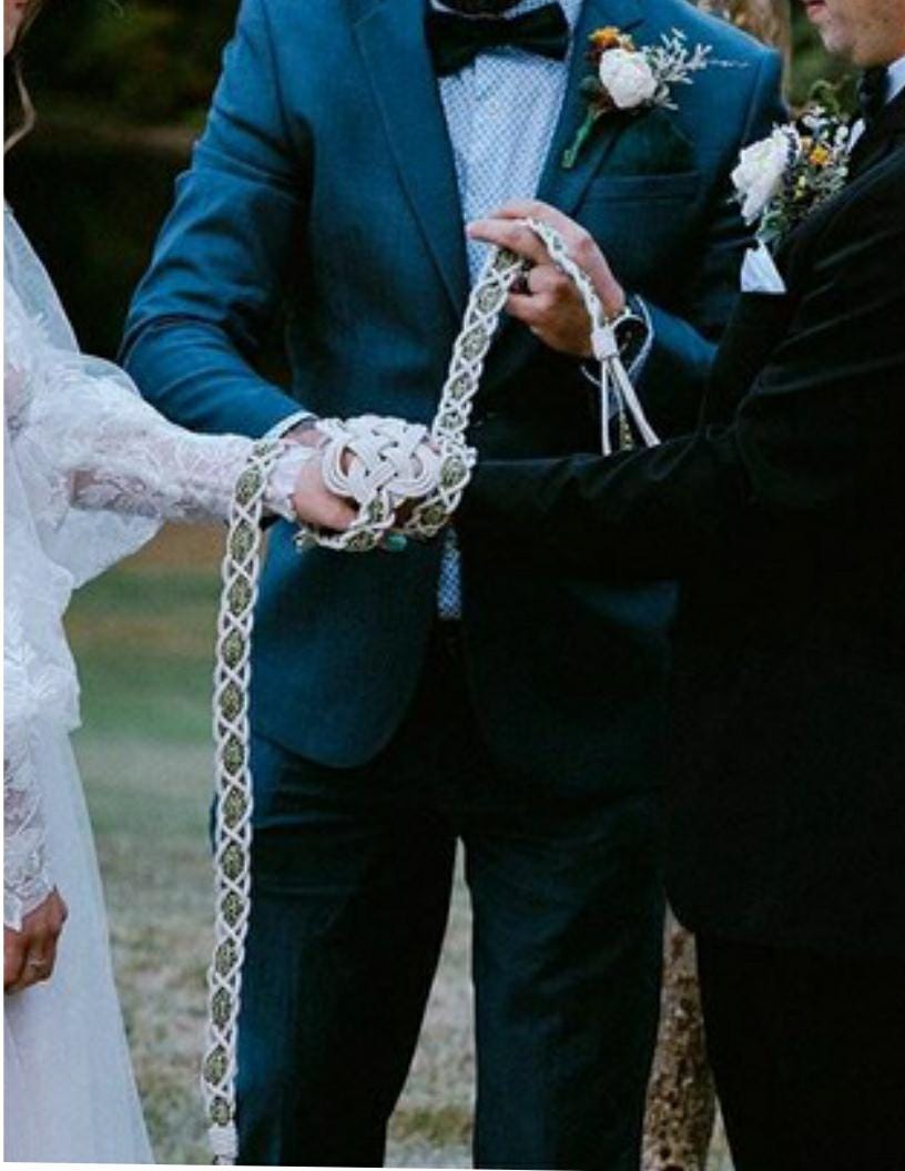 Handfasting Cord Celtic/ Viking Wedding Unity Cord - Etsy