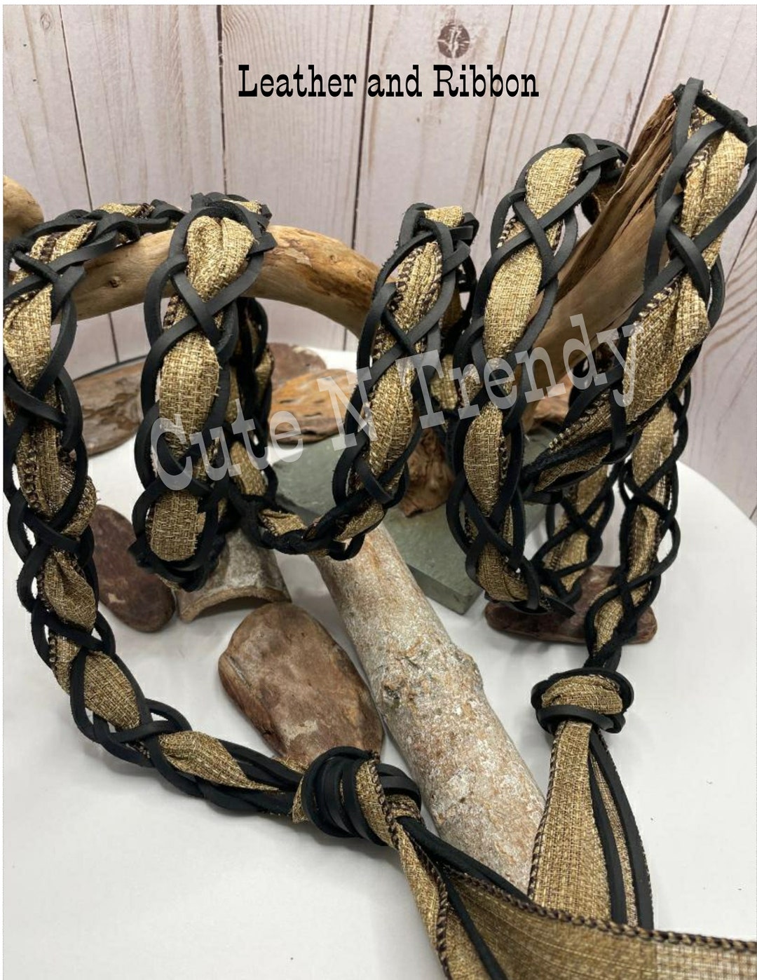 Handfasting Cord Leather/ Ribbon Celtic Medieval Wedding Unity Cord - Etsy
