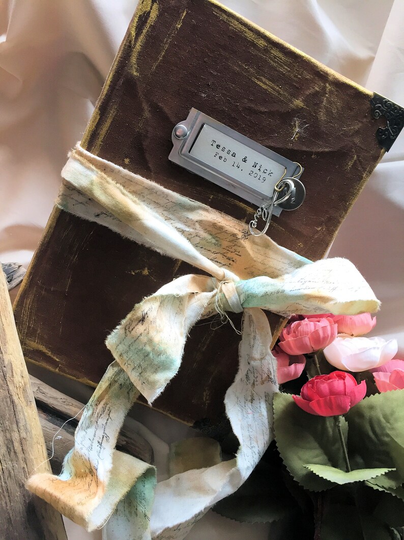 Vintage Inspired Library/ Photo Wedding Sign in Book/ Journal - Etsy