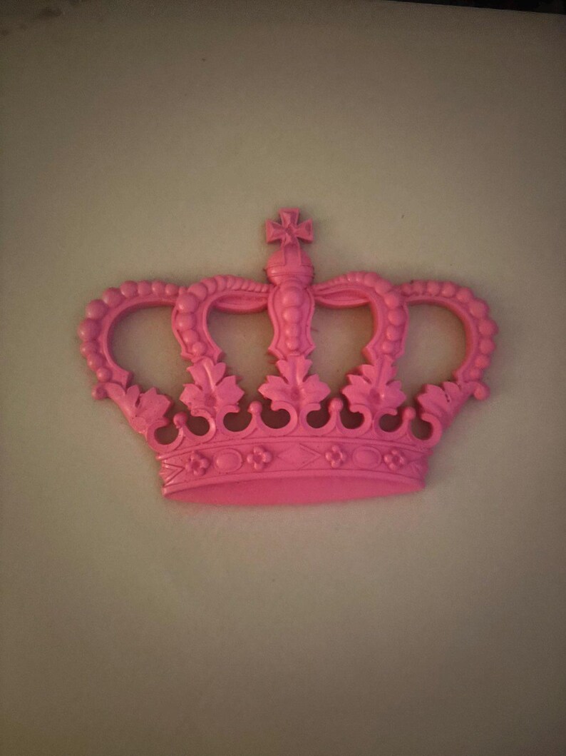Royal Corwn Hot Pink Decor Wall - Etsy