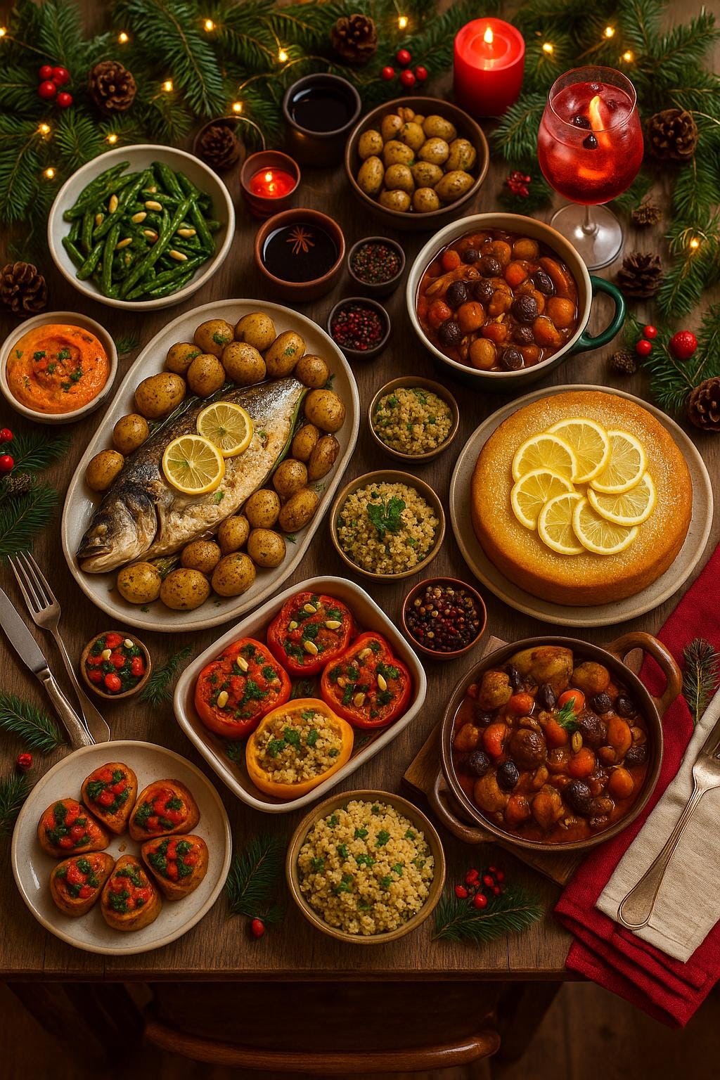 Mediterranean Christmas Dinner Recipes: Holiday Feast Guide (PDF) - Etsy