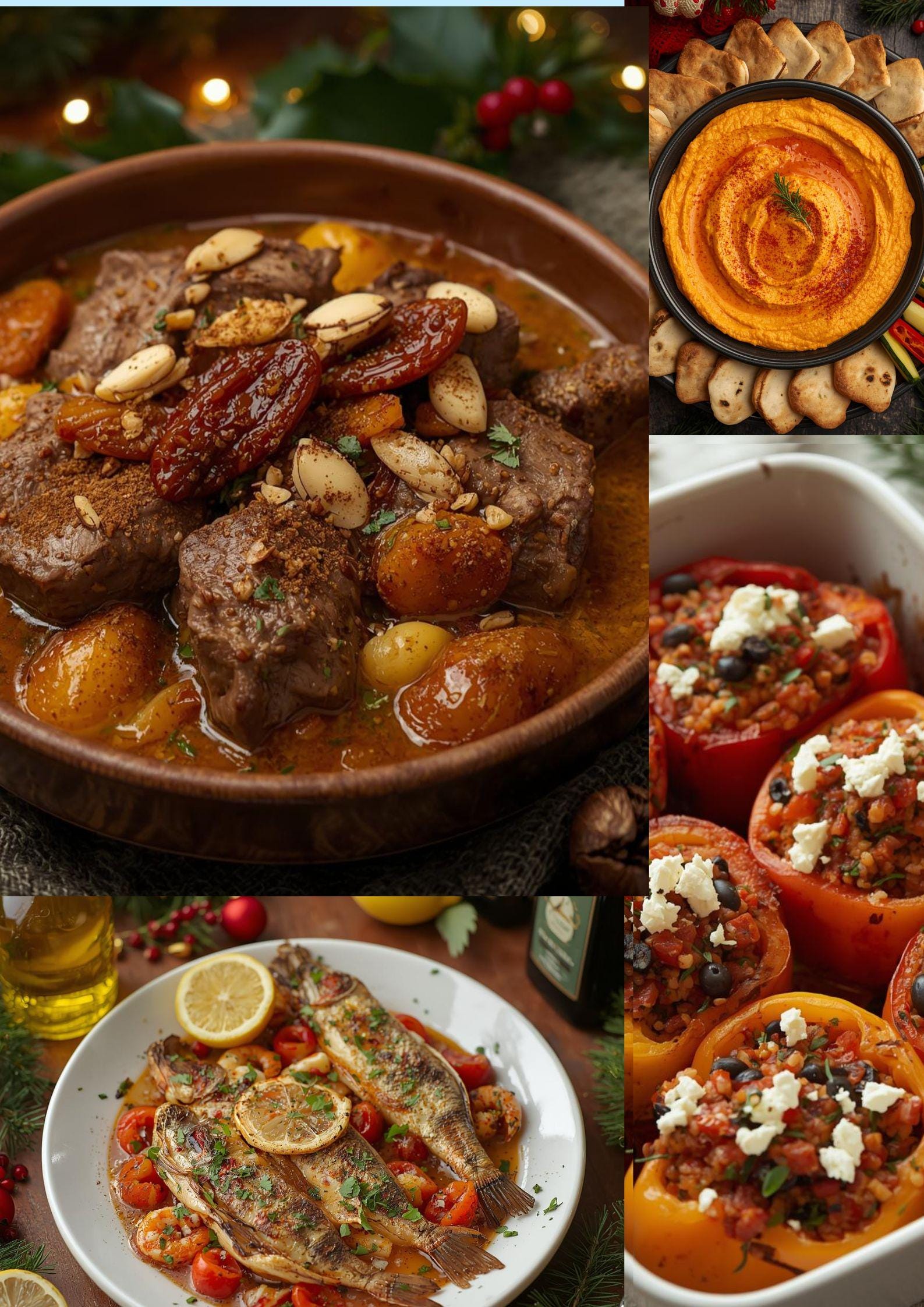 Mediterranean Christmas Dinner Recipes: Holiday Feast Guide (PDF) - Etsy