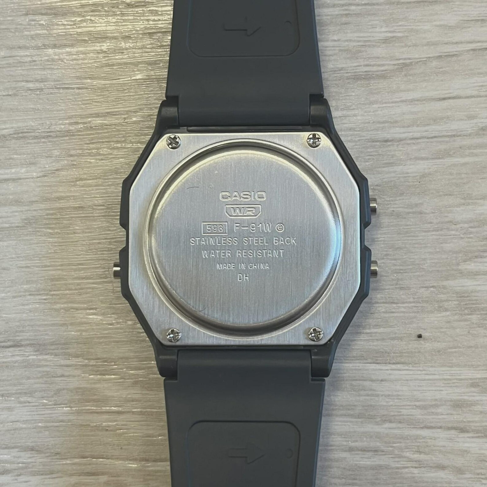 Casio F-91W "night Pharaoh" - Black & Yellow Digital Watch - Etsy