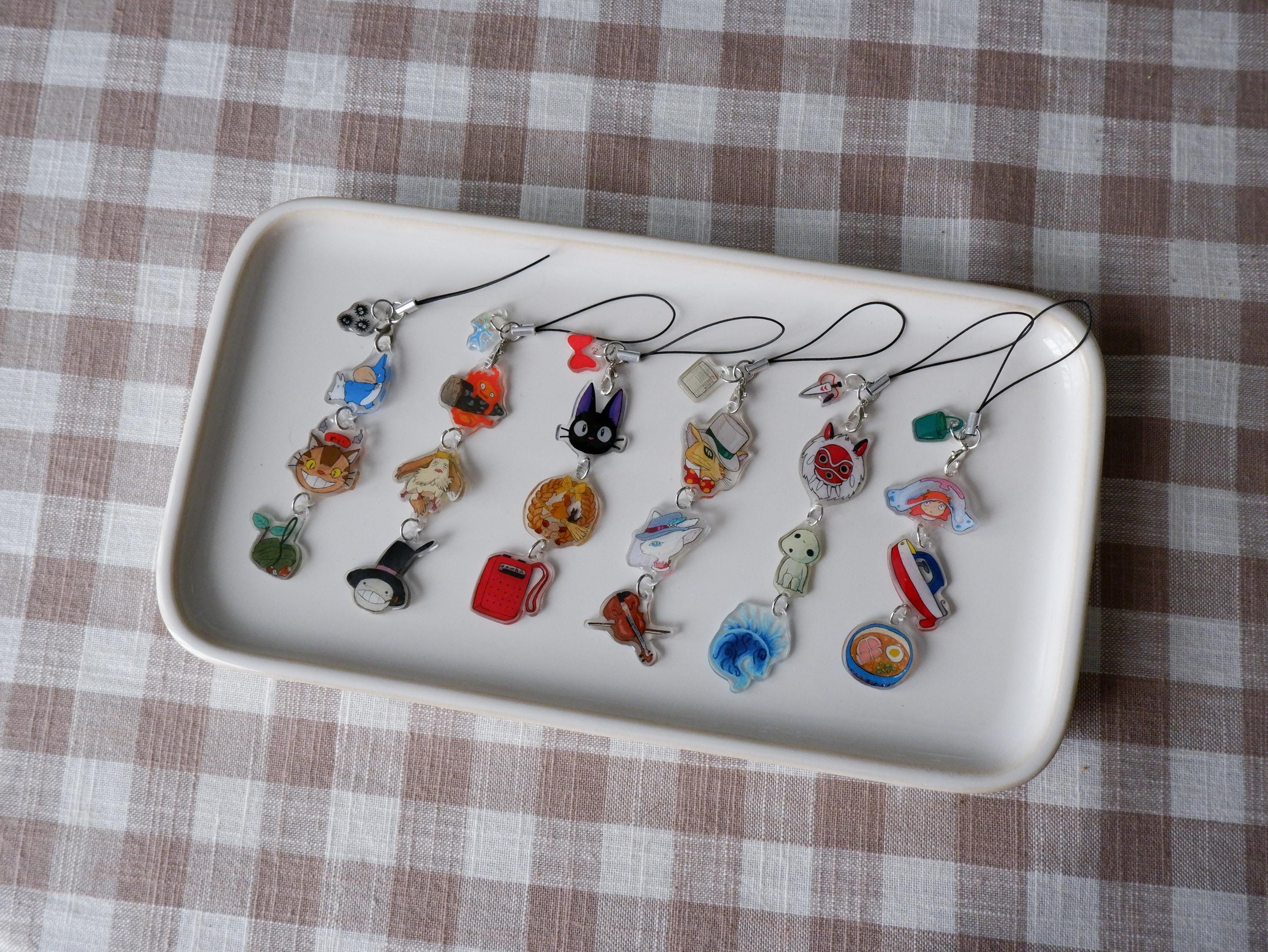 Handmade Studio Ghibli Inspired Charms, Keychains, Electronic ...
