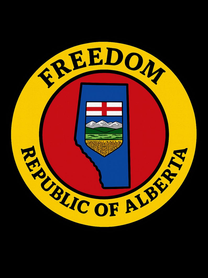 Republic of Alberta Freedom Emblem PNG Bundle | Personal Use Only | T ...