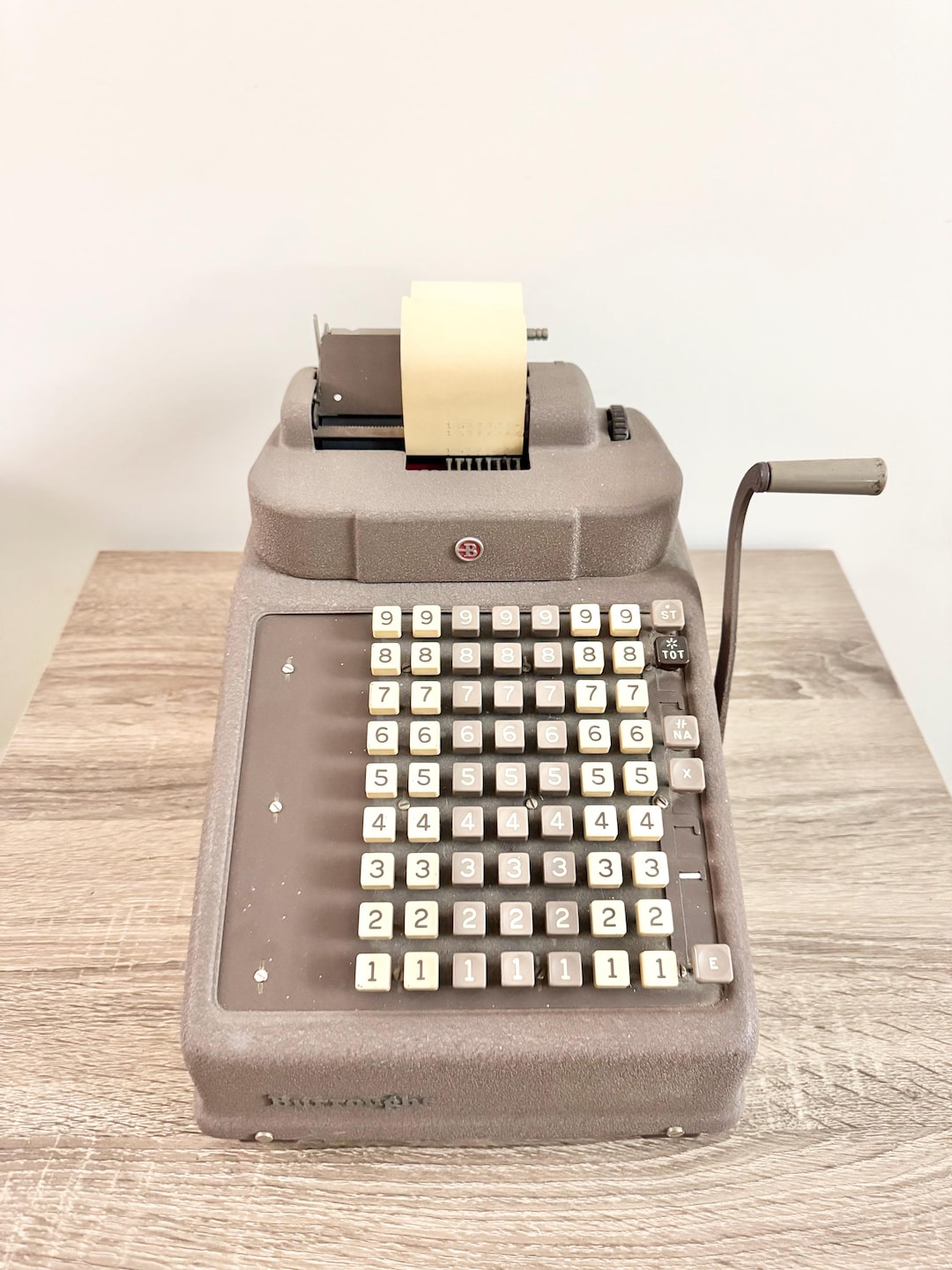 1920s Burroughs Adding Machine • Working Antique Calculator ...