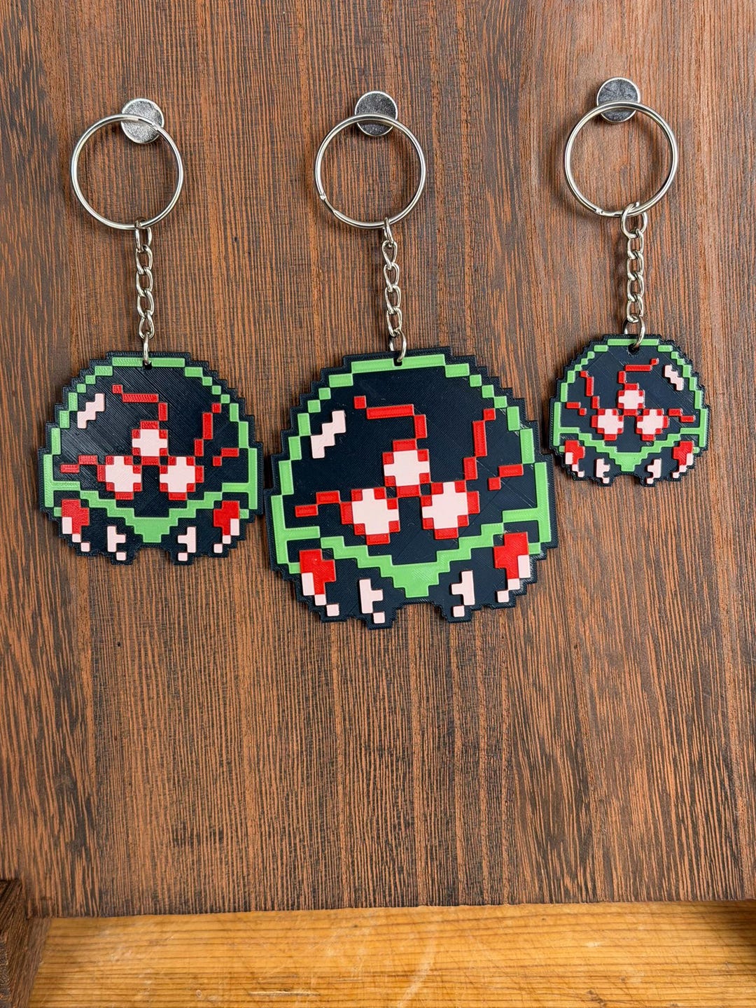 Metroid Pixel Art Keychain – Retro Metroid NES Enemy Design - Etsy UK