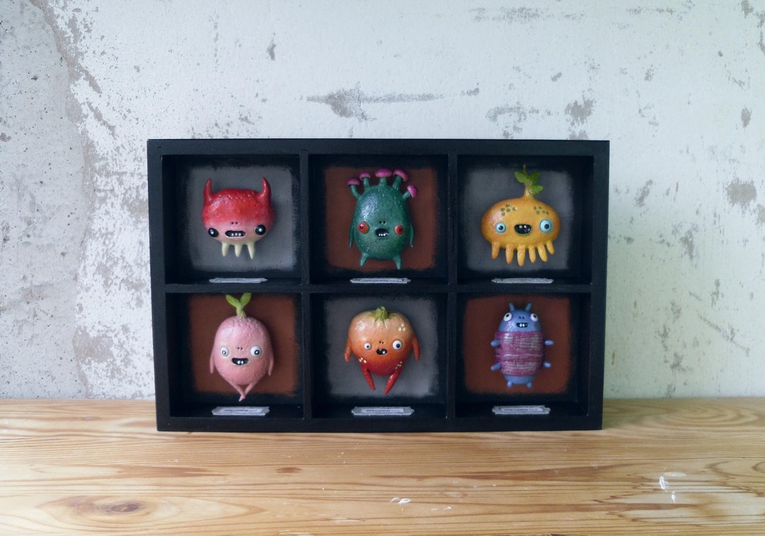 Spooky Shadow Box, Cabinet of Curiosities, Gothic Home Decor, Monster ...