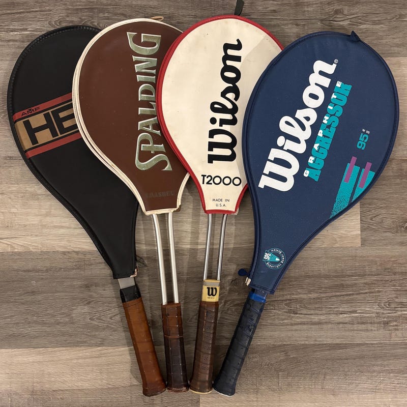 Vintage Racket Wood - Etsy UK