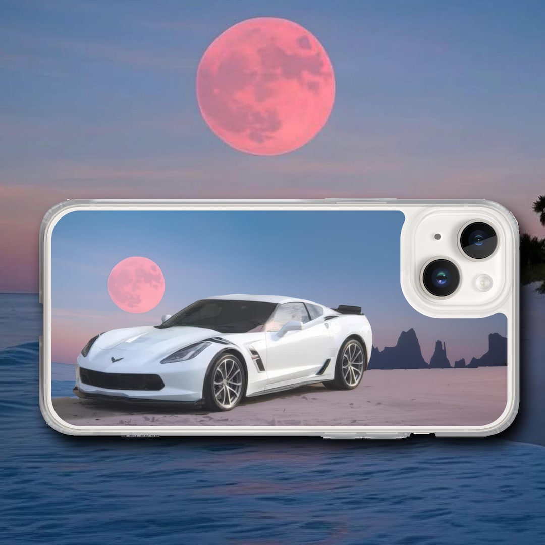 C7 Corvette Phone Case Coastal Beach Moonlight Car iPhone Case - Etsy