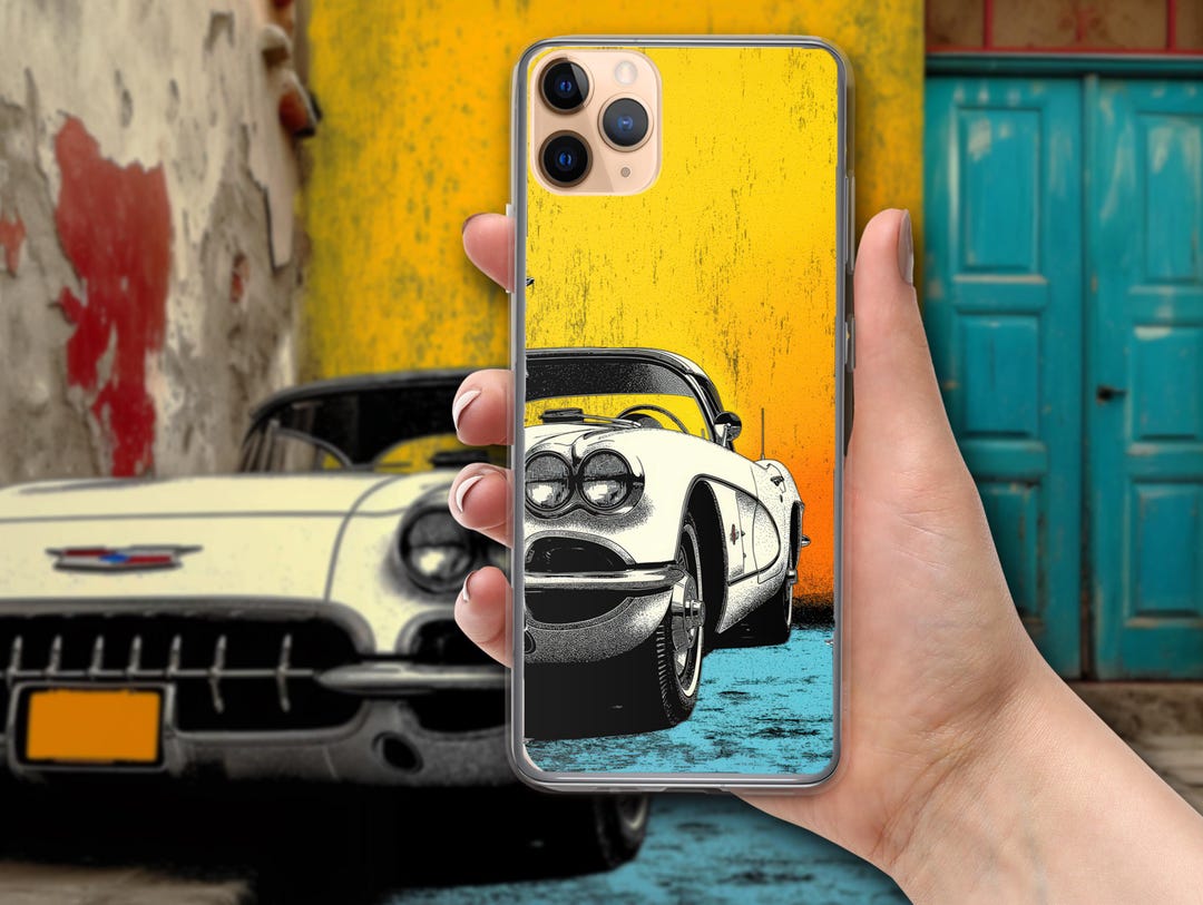 Classic Corvette iPhone Case Vintage Sports Car Phone Case - Etsy