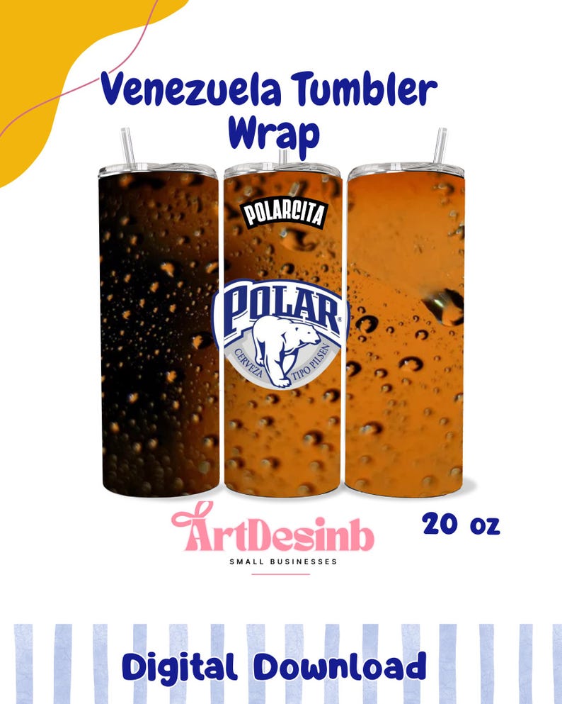 Venezuela Tumbler Wrap ,20 Oz PNG - Etsy