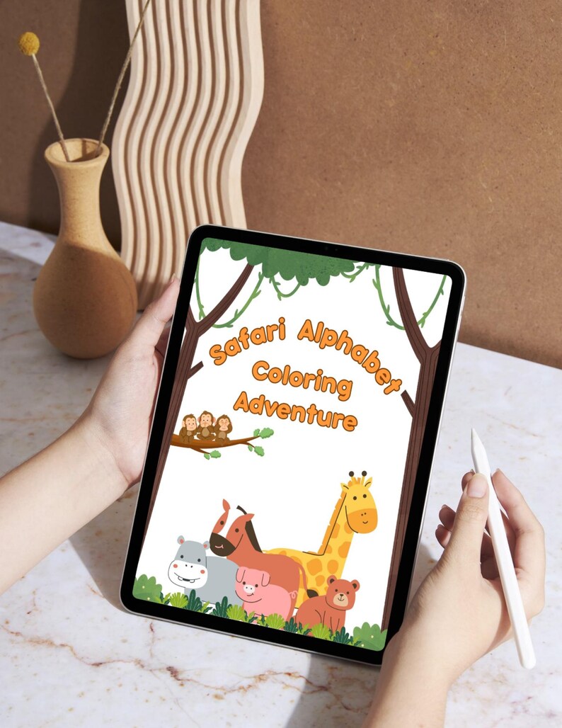 Alphabet Coloring Pages | Safari | A–Z Jungle Animals Coloring Sheets ...