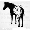 Standardbred Racing Horse Decal DC1064PL High Quality Adhesive Vinyl ...