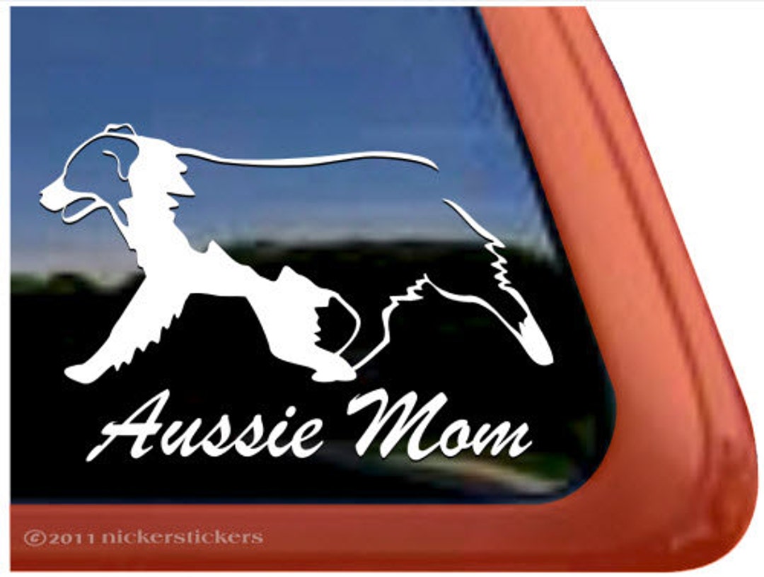 Aussie Mom | DC708MOM | High Quality Adhesive Vinyl Window Decal ...