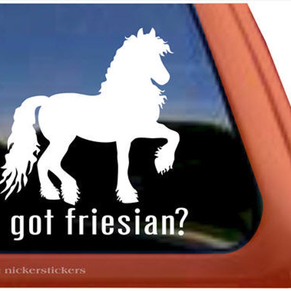 Friesian Horse - Etsy
