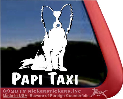 Papi Taxi DC1248CAR High Quality Adhesive Vinyl Papillon - Etsy
