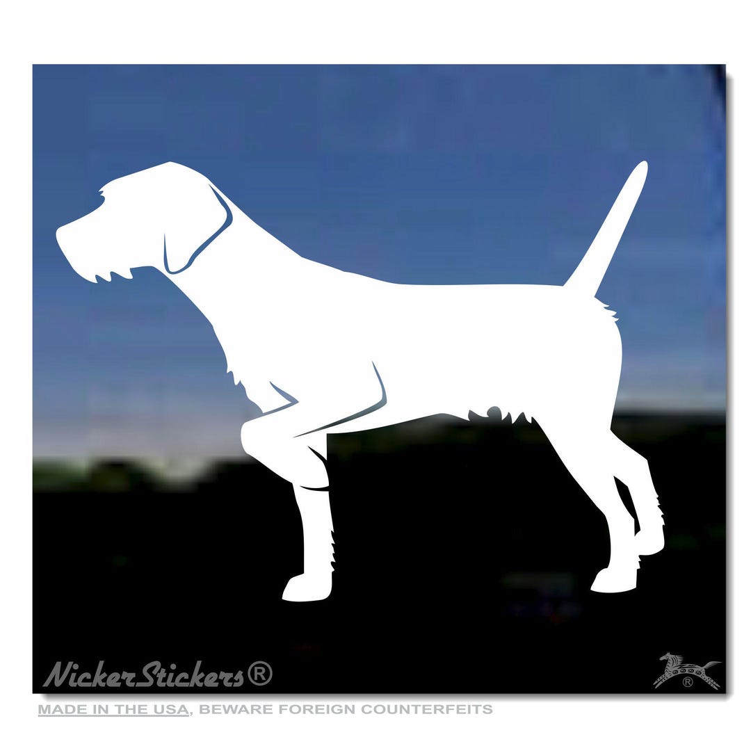 Custom Pudelpointer Dog Decal | High Quality Adhesive Vinyl Window Decal Sticker - Etsy