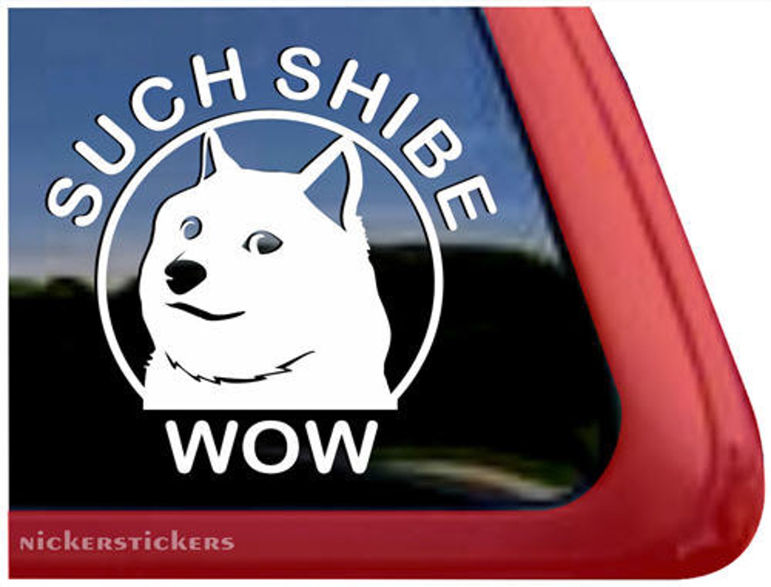 Such Shibe Wow DC384SP2 High Quality Adhesive Vinyl Shiba - Etsy