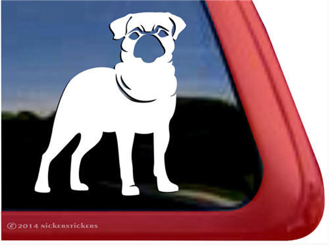 Brussels Griffon | DC738PL | High Quality Adhesive Vinyl Window Decal ...