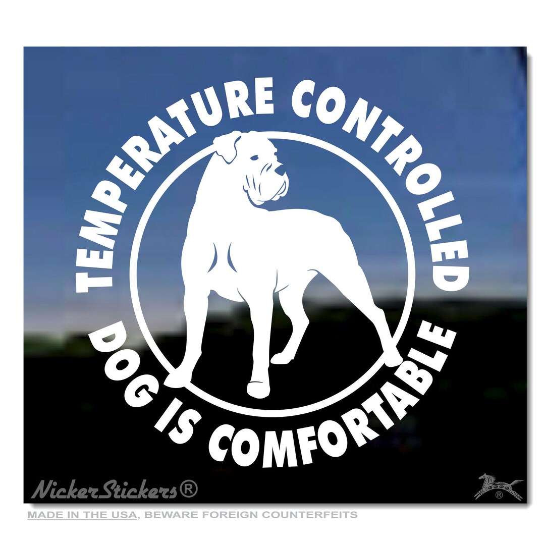 Cane Corso Guard Dog | High Quality Adhesive Vinyl Italian Mastiff ...