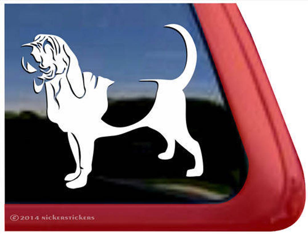 Bloodhound Decal | DC318PL | High Quality Adhesive Vinyl Bloodhound ...