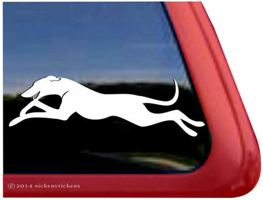 Classic Greyhound Decal | DC843PL | High Quality Adhesive Vinyl Window ...
