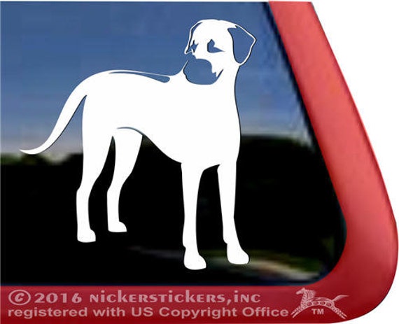 Cute Rhodesian Ridgeback Decal DC1053PL High Quality | Etsy