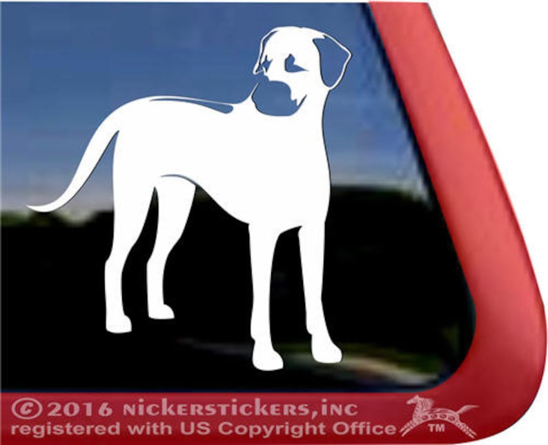 Cute Rhodesian Ridgeback Decal DC1053PL High Quality - Etsy