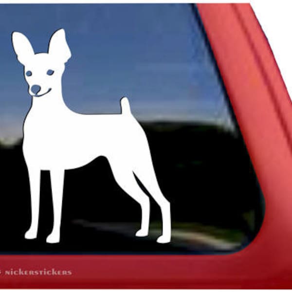 Miniature Pinscher Decal - Etsy