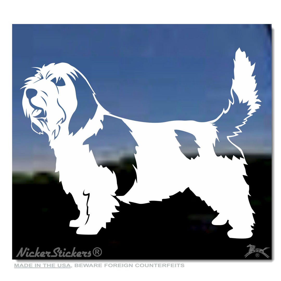 Petit Basset Griffon Vendeen Decal | High Quality Adhesive Vinyl PBGV ...