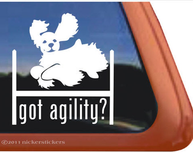 I'm No Athlete but My Agility Dog Is, Agility Dog Vinyl Decal for Car ...