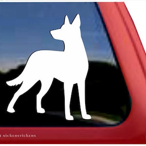 Dutch Shepherd Decal | DC939PL | High Quality Adhesive Vinyl Window ...