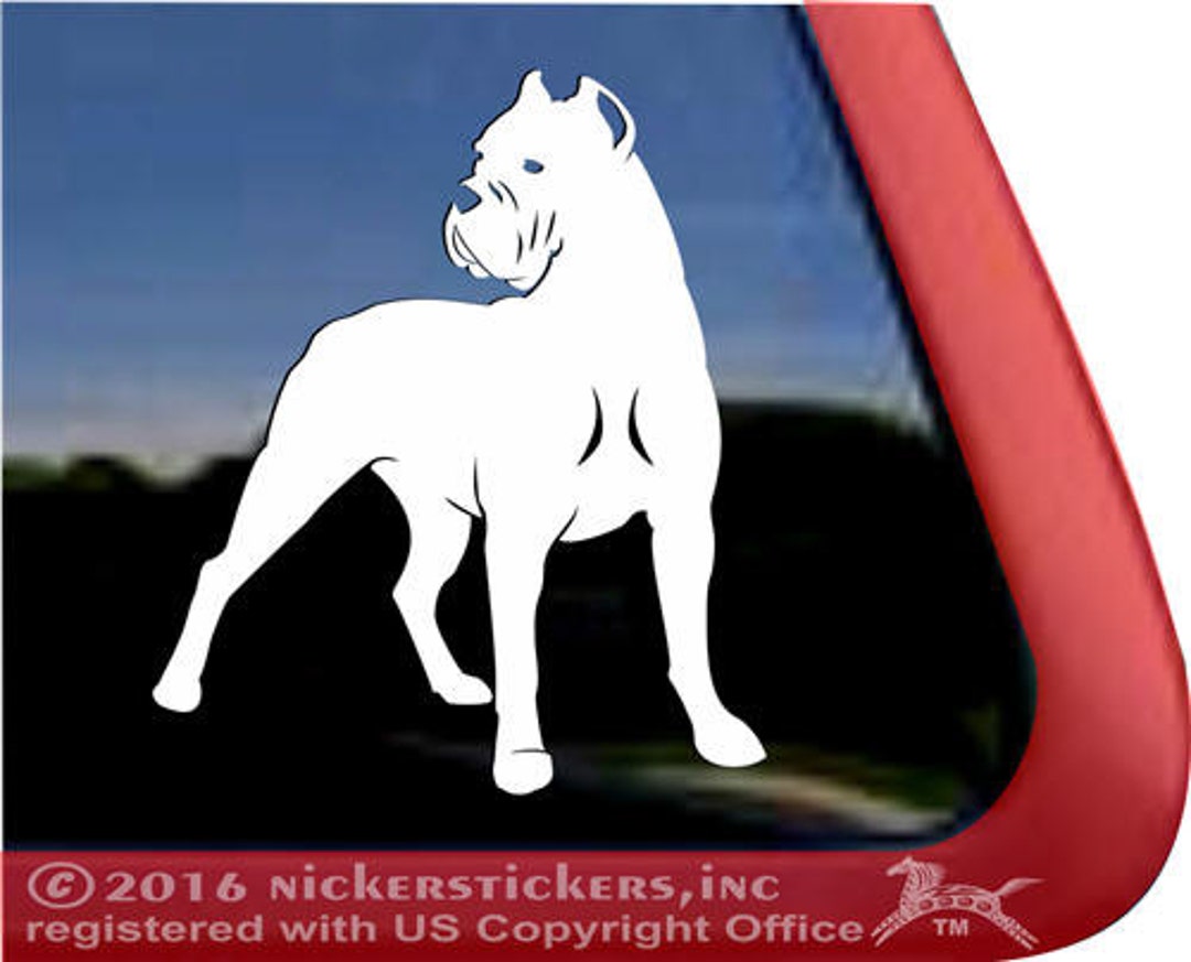 Cane Corso | DC1043PL | High Quality Adhesive Vinyl Italian Mastiff ...