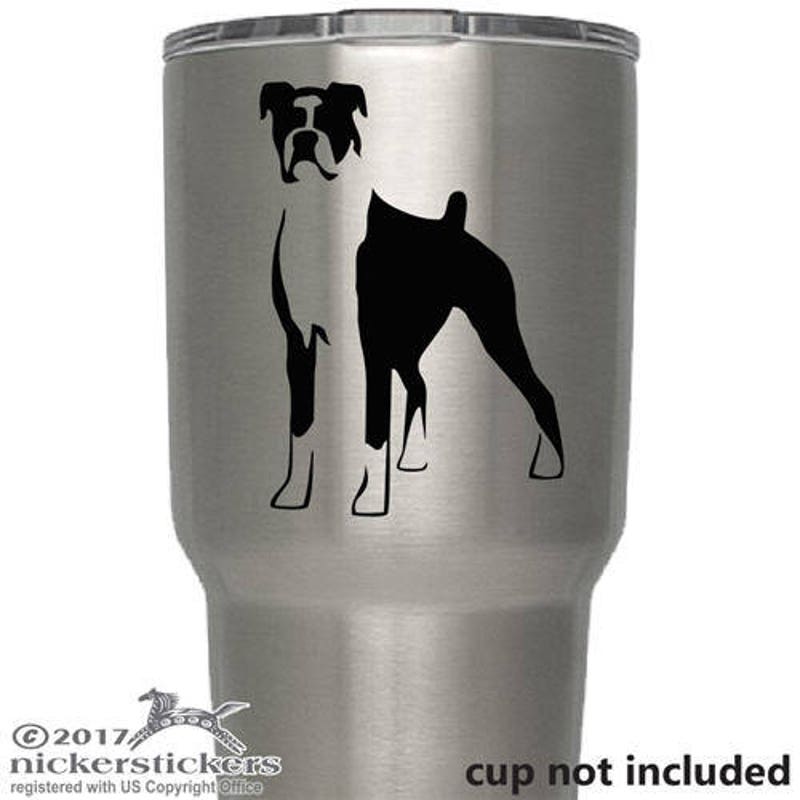 Boxer Dog Decal - Etsy