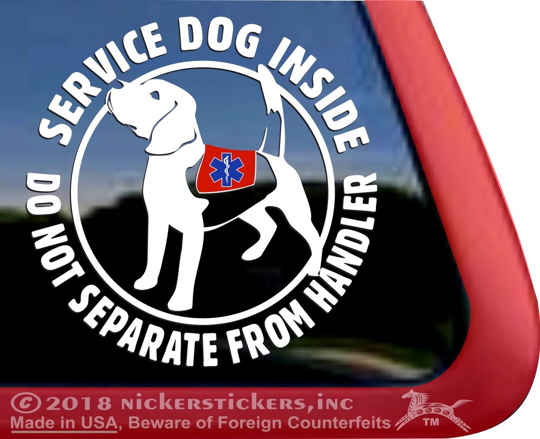 Service Dog Inside, Do Not Separate From Handler | High Quality ...