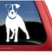 Cute Jack Russell Terrier Decal DC358PL High Quality Adhesive Vinyl ...
