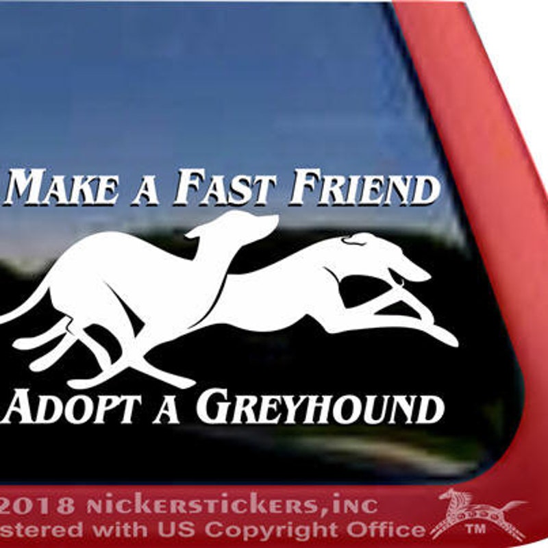 Bumper Stickers Greyhound - Etsy
