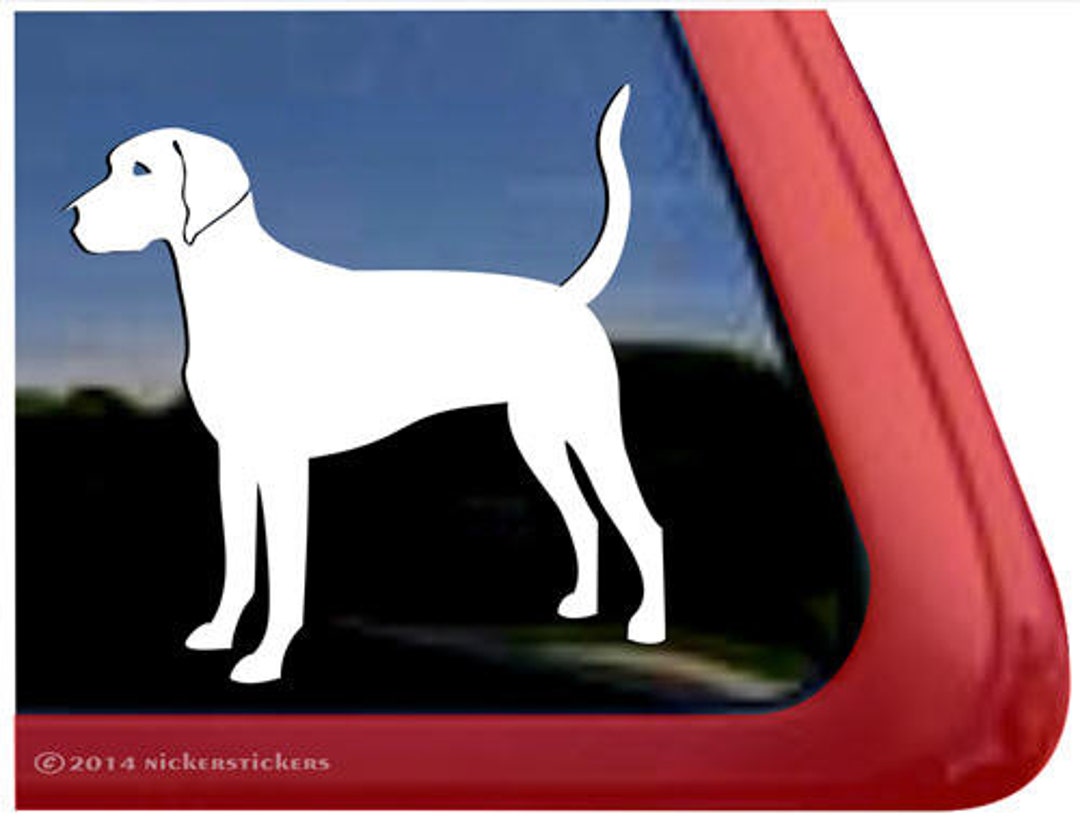 Cute Plott Hound Decal | DC245PL | High Quality Adhesive Vinyl Window ...