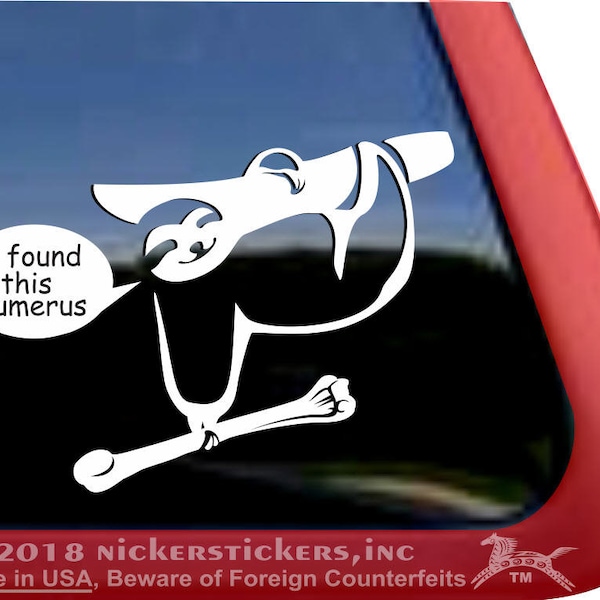 I Found This Humerus Sticker - Etsy