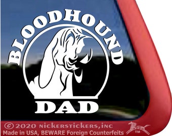 Bloodhound Decal - Etsy