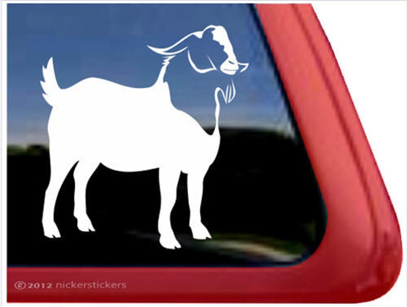 Boer Goat DC766PL High Quality Adhesive Vinyl Window Decal | Etsy