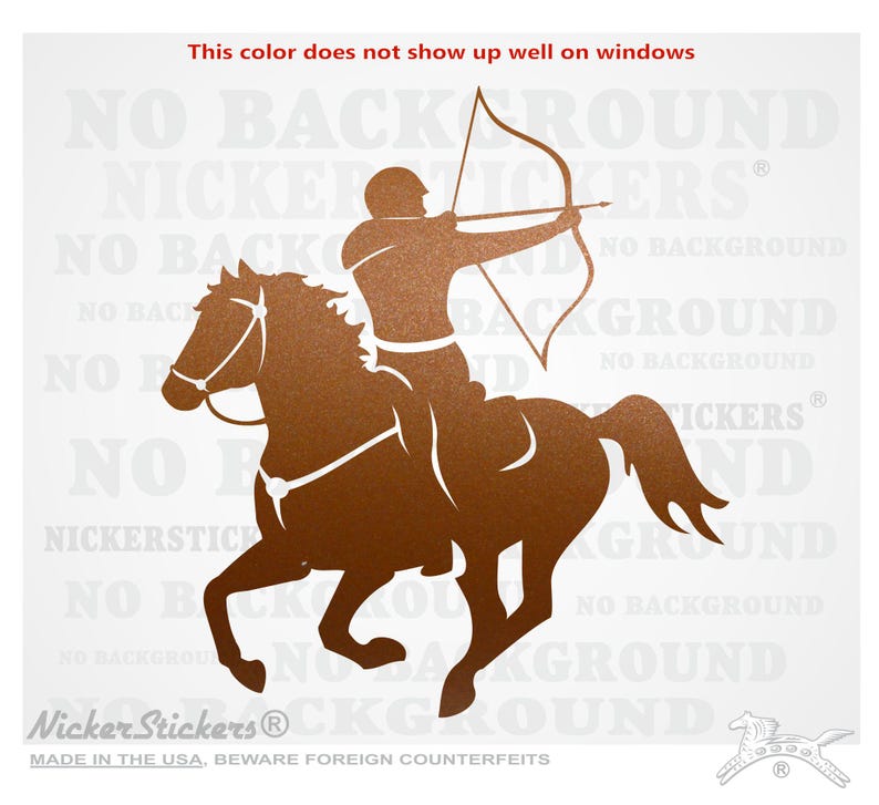 Custom Mounted Archery Decal | Choose Size, Color, Add Text | High ...