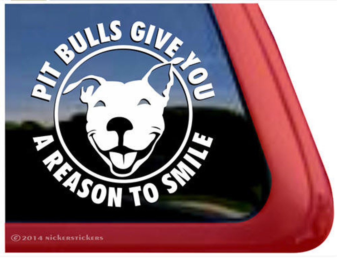 Pit Bulls Give You A Reason to Smile | DC281SP3 | Smiling Pit Bull ...