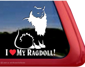 I Love My Siamese Cat DC403HEA High Quality Adhesive Vinyl Siamese Cat ...