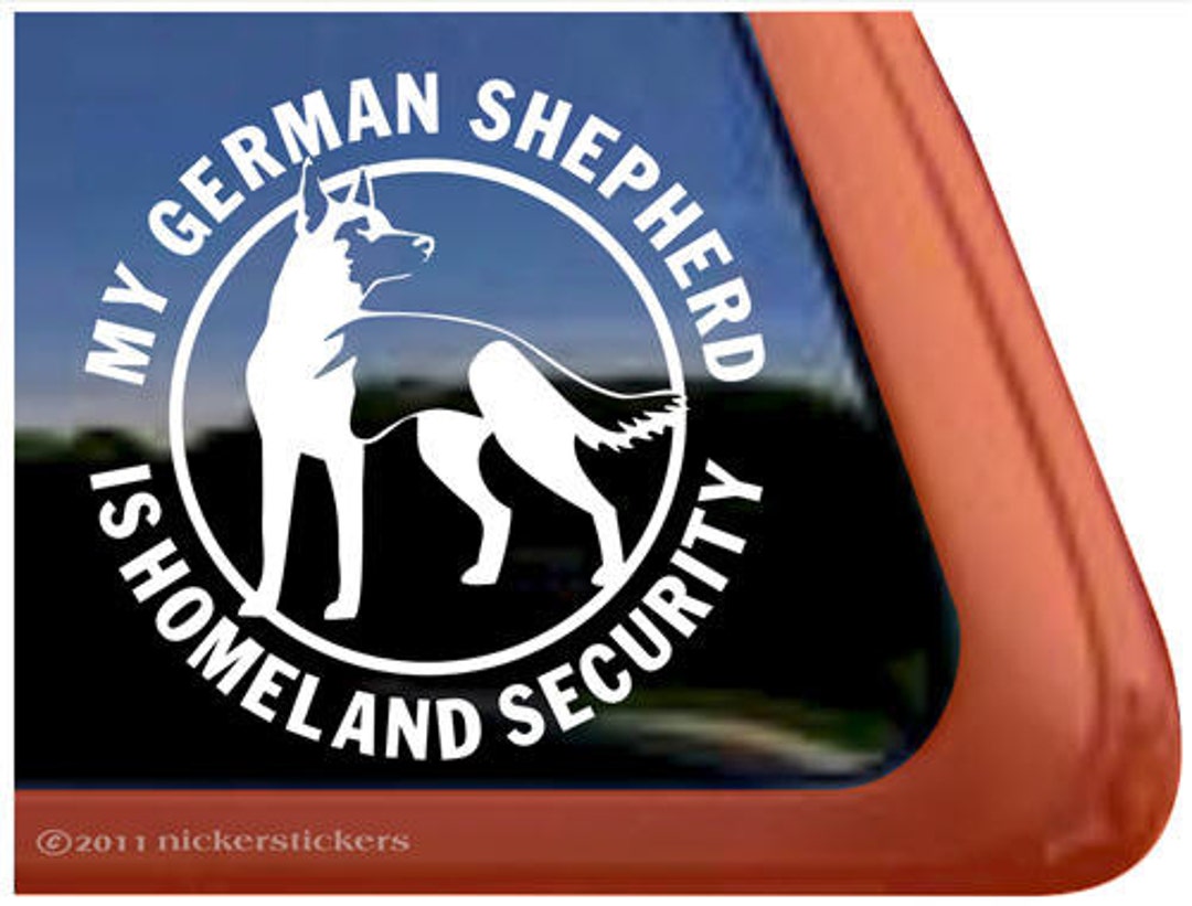 German Shepherd Homeland Security | DC390HS | High Quality Adhesive ...