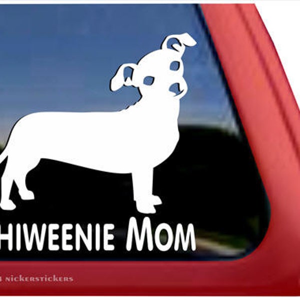 Chiweenie Decal - Etsy
