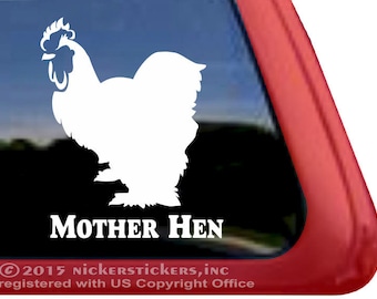 Patriotic Chicken Silhouette American Flag Vinyl Decal Sticker - Etsy